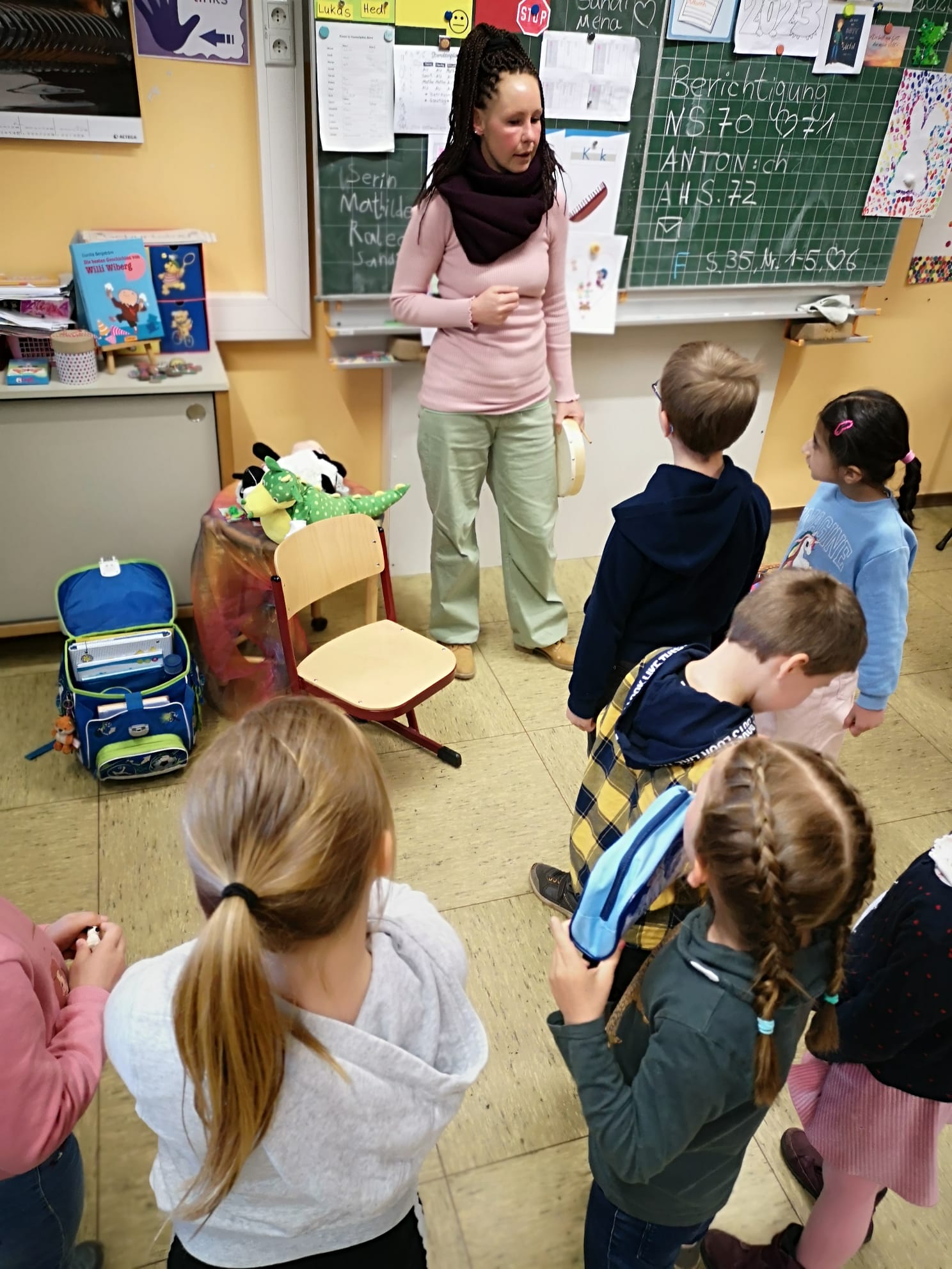 Begruungsritual Grundschule 1 Klasse