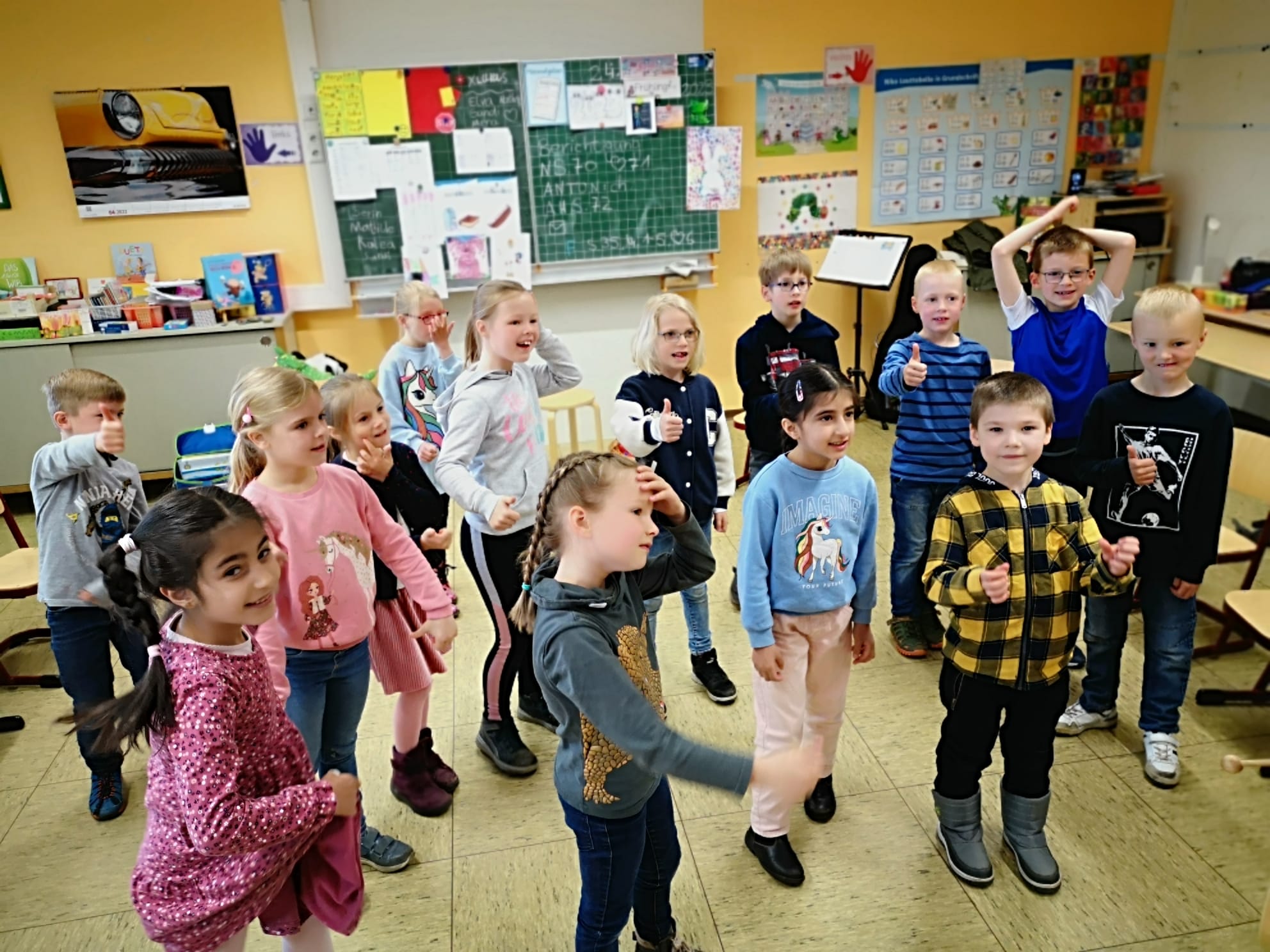 Begruungsritual Grundschule 1 Klasse